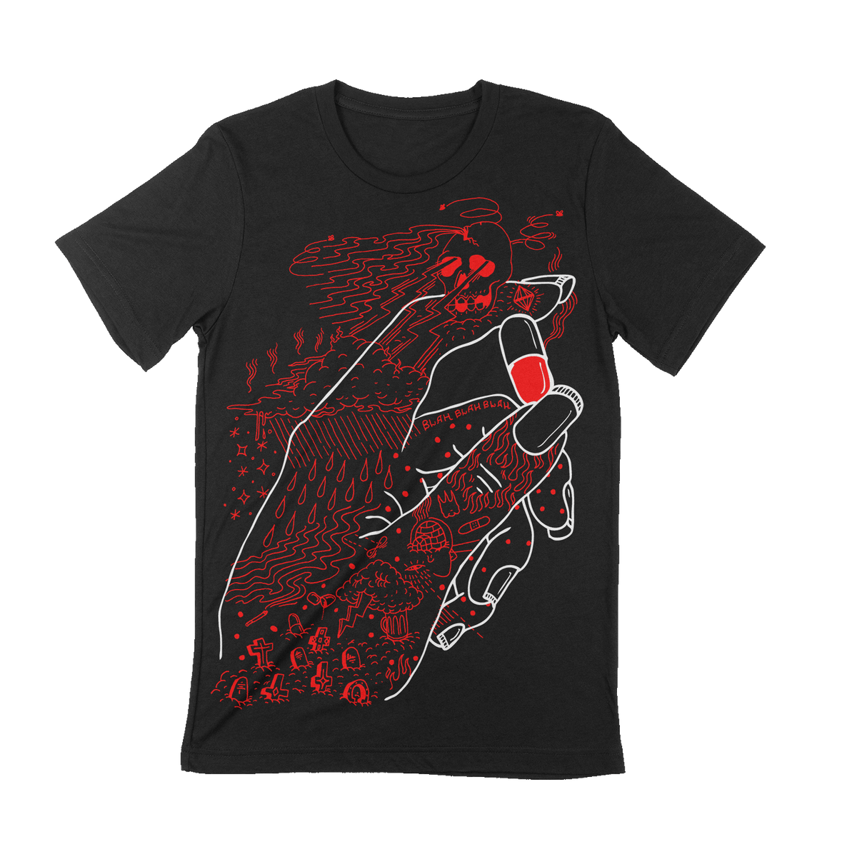 Black Capsule T-Shirt – Pillowhead Merch